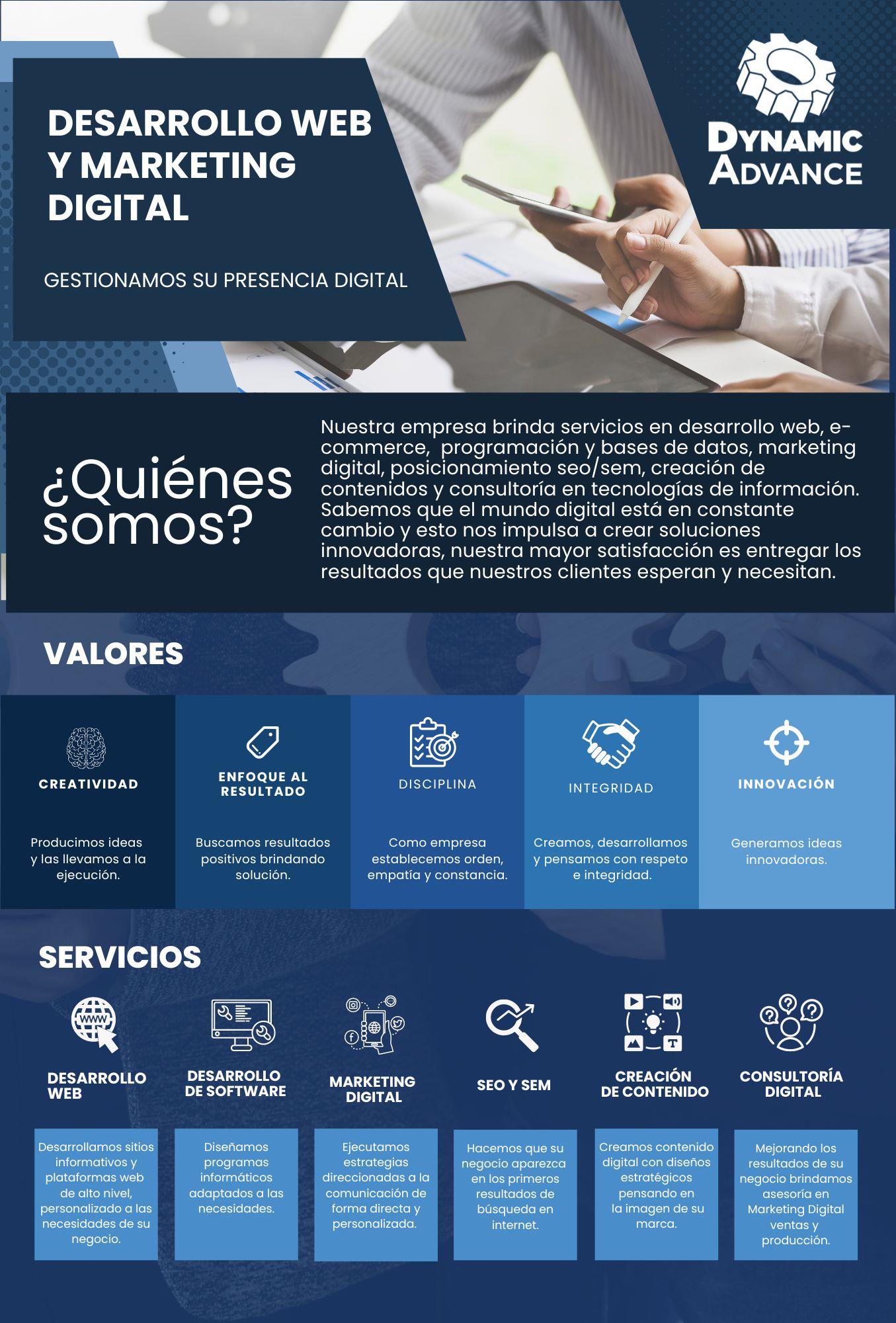 Nosotros | Dynamic Advance